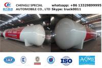 China 40tons bulk lpg gas storage tank for sale, ASME standard 40metric tons surface lpg propane gas tank for sale for sale