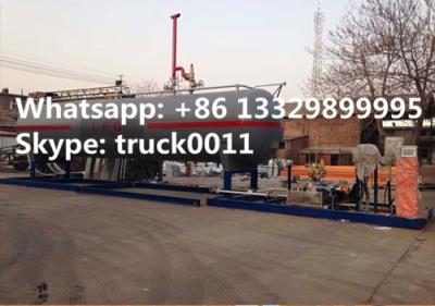 China 20metric tons skid-mounted filling station, 20tons skid lpg gas filling plant with pump, 20MT mobile skid lpg gas plant for sale