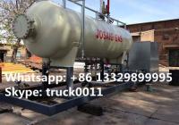 China CLW brand lpg gas bottling gas refilling skid plant for sale, best price CLW brand mobile skid lpg gas refilling station for sale