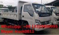 China 95HP 4*2 FORLAND Small Dump Truck for sale 3 ton, factory direct sale forland brand 4*2 RHD mini dump truck for sale for sale