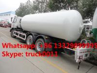 China hot sale professional factory sale 6x4 dongfeng 8tons-10 tons lpg delivery truck, dongfeng 6*4 210hp lpg gas tank truck for sale