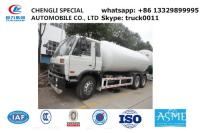 China hot sale professional factory sale 6x4 dongfeng 8tons-10 tons lpg delivery truck, dongfeng 6*4 210hp lpg gas tank truck for sale