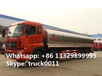 China hot sale 25,000L fresh milk tank truck,Dongfeng tianlong 8*4 25m3 stainless steel milk tank delivery truck for sale for sale