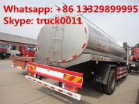 China hot sale 25,000L fresh milk tank truck,Dongfeng tianlong 8*4 25m3 stainless steel milk tank delivery truck for sale for sale