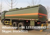 China dongfeng tianlong 6*4 20cbm-25cbm oil tank truck for sale,factory sale dongfeng 20,000Liters  diesel tank truck for sale