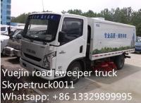 China high quality Japan brand 4*2 LHD street sweeper truck for sale, factory sale best price ISUZU road cleaning vehicle for sale