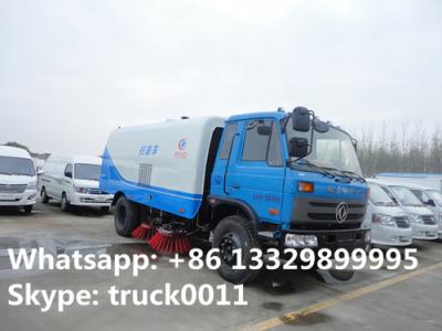 China China biggest cheaper road sweeper for sale,facotory direct sale price Cummins 190hp street sweeper truck for sale, for sale