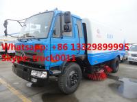 China China biggest cheaper road sweeper for sale,facotory direct sale price Cummins 190hp street sweeper truck for sale, for sale