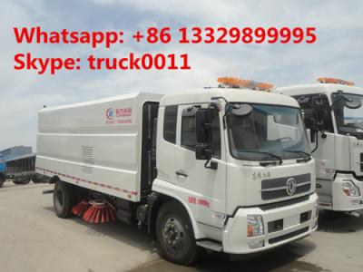 China hot sale best price dongfeng 180hp road sweeper truck,new dongfeng tianjin Euro 3 road cleaning vehicle for sale for sale