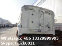 China dongfeng 4*2 street high pressure cleaning sweeper truck, hot sale best price highpressure washing truck on road sweeper for sale