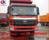 China best price Foton Auman 6*4 LHD dump tipper truck for sale, factory direct sale FOTON AUMAN 25tons dump truck for stones for sale