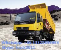 China best price Foton Auman 6*4 LHD dump tipper truck for sale, factory direct sale FOTON AUMAN 25tons dump truck for stones for sale