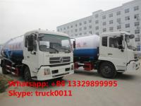 China factory sale best price dongfeng tianjin 190hp vacuum sewage suction truck, hot sale dongfeng brand sludge tank truck for sale