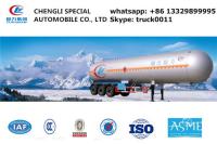 China 2020s 23560kgs liquid ammonia gas trailer for sale, hot sale ammonia tank trailer, 23.5tons bulk lpg gas tank trailer for sale