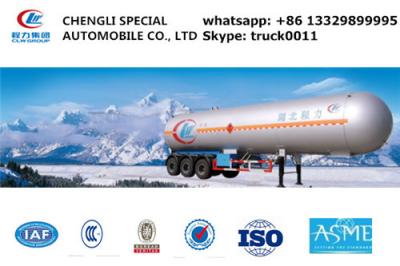 China 2020s 23560kgs liquid ammonia gas trailer for sale, hot sale ammonia tank trailer, 23.5tons bulk lpg gas tank trailer for sale