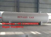 China hot sale 60,000L horizontal stationary surface lpg gas storage tank, bulk surface propane gas storage tank for sale for sale