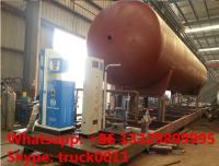 China 60,000L mobile lpg gas bottle cylinders filling station, mobile skid-mounted lpg gas refilling station for gas bottles for sale