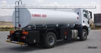 China 2020s new ISUZU 15,000L carbon steel oil tank truck for sale, hot sale ISUZU 12cubic meter bulk fuel tank vehicle for sale