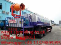 China high quality and best price water truck with spraying machine for sale, Best quality dongfeng 4X2 water spraying truck for sale