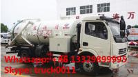 China HOT SALE! best price DONGFENG 4*2 Cleaning Suction Sewage truck 6m3, dongfeng high pressure jetting sewer truck for sale for sale