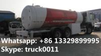 China hot sale high quality 6x4 HOWO 25300 liters gas cylinder transportation, SINO TRUK howo 10MT lpg gas dispensing truck for sale