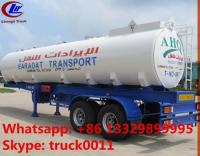 China BPW 2 axles 35,000L fuel tank trailer for sale, hot sale best price CLW brand new 235 cubic meters oil tank semitrailer for sale