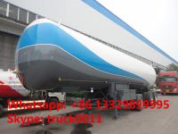 China BPW 3 axles air suspension lpg propane tank trailer for sale, hot sale air-suspension 3 axles BPW lpg gas tank trailer for sale
