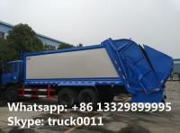 China best price dongfeng 6*4 16m3 garbage compactor truck for sale, hot sale dongfeng 210hp 16cbm compacted garbage truck for sale