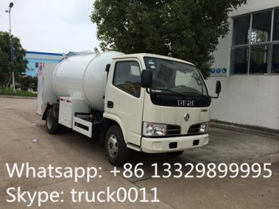China dongfeng mini LPG Refilling Tanker Truck with 5500L LPG Refilling System,hot sale small bulk lpg gas dispensing truck for sale