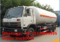 China dongfeng mobile road lpg gas tank transported truck for sale, best price 10metric tons bulk propane gas delivery truck for sale