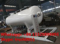 China 12m3 skid mounted system lpg gasa refilling plant, 12,000L skid lpg gas tank with refilling system for gas cylinders for sale