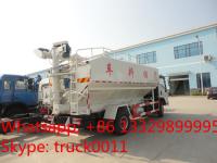 China 8ton-12tons bulk feed tank mounted on cargo truck for sale, 8-12ton poultry feed tank mounted on dongfeng truck for sale for sale