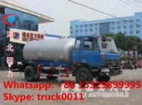 China factory direct sale Cummins 190hp lpg gas transported tank truck for sale, cooking gas tank delivery truck for sale for sale
