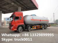 China factory price LHD/RHD HOWO 8*4 35,000L bulk lpg gas delivery truck for sale, HOWO brand 35000L propane gas tank truck for sale