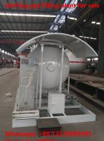 China mini CLW brand mobile skid mounted lpg gas station for refilling 1-150kgs gas cylinders, mini CLW skid lpg gas plant for sale