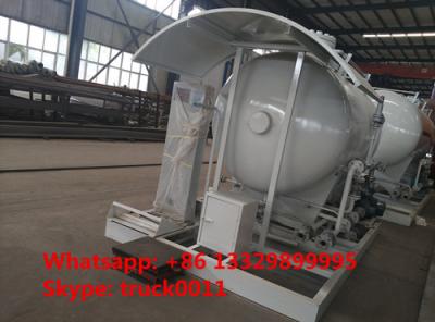 China 20cubic meters LPG Skid-Mounted station with LPG tank, dispensers, valves, pumps and skid; hot sale skid lpg gas plant for sale
