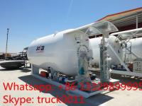 China China best price 2-60tons mobile skid lpg gas refilling plant with double electronic scales and nozzles for sale for sale