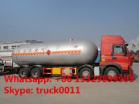 China factory sale best price HOWO 14.7tons lpg gas dispensing truck,HOWO 8*4 LHD 35.5M3 lpg gas truck with lpg gas dispenser for sale