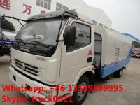 China Cheap hot-sale small street sweeper truck, cheapest price dongfeng road sweeper truck for sale(2m3 water tank+5m3 wastes for sale
