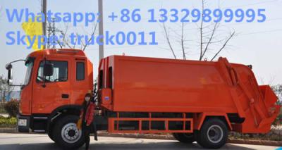 China JAC 4x2 12m3 Waste Rubbish Refuse Collector Garbage Truck Manufacturer, Jac 10-12m3 garbage compactor truck for sale for sale