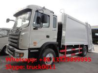 China JAC 4x2 12m3 Waste Rubbish Refuse Collector Garbage Truck Manufacturer, Jac 10-12m3 garbage compactor truck for sale for sale