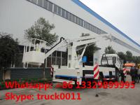 China high quality and competitive price dongfeng tianjin 22m overhead working platform truck for sale, 190hp 22m bucket truck for sale