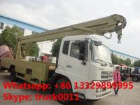 China high quality and competitive price dongfeng tianjin 22m overhead working platform truck for sale, 190hp 22m bucket truck for sale