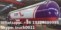 China best price ASME standard lpg gas storage tank trailer for sale, China best price road transported propane gas tank for sale