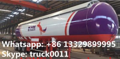 China best price ASME standard lpg gas storage tank trailer for sale, China best price road transported propane gas tank for sale