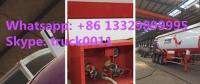 China best price ASME standard lpg gas storage tank trailer for sale, China best price road transported propane gas tank for sale