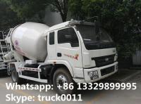 China high quality and competitive price 3cbm Yuejin cement mixer truck for sale, factory sale best price small mixer truck for sale