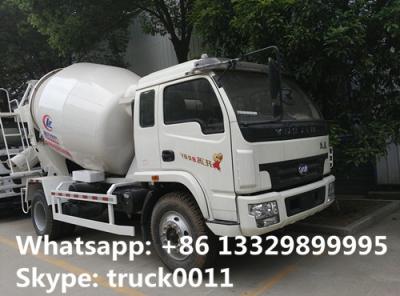 China high quality and competitive price 3cbm Yuejin cement mixer truck for sale, factory sale best price small mixer truck for sale