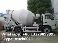 China high quality and competitive price 3cbm Yuejin cement mixer truck for sale, factory sale best price small mixer truck for sale