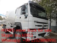 China SINO TRUK HOWO  High Efficient 6x4 high capacity concrete mixer trucks for sale for sale